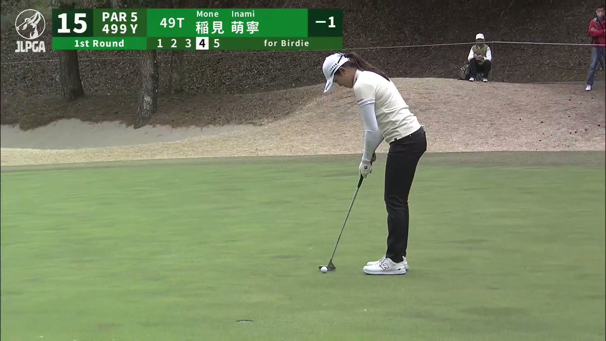 日本女子プロゴルフ協会(JLPGA) on Twitter: "#明治安田生命レディス🏆｜#Round1 #稲見萌寧 が15番で今日4つめのバーディー⭕️ ライブ配信はこちら 🔗DAZN ...