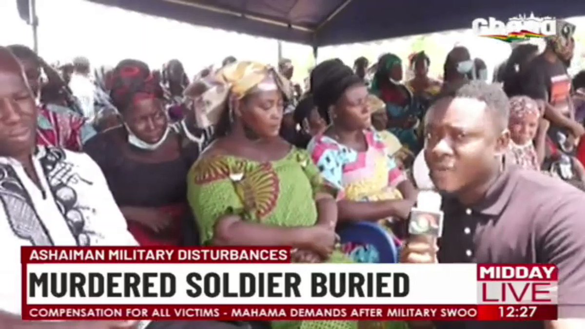 Tv3gh On Twitter Mother Of The Late 21 Year Old Soldier Sherif