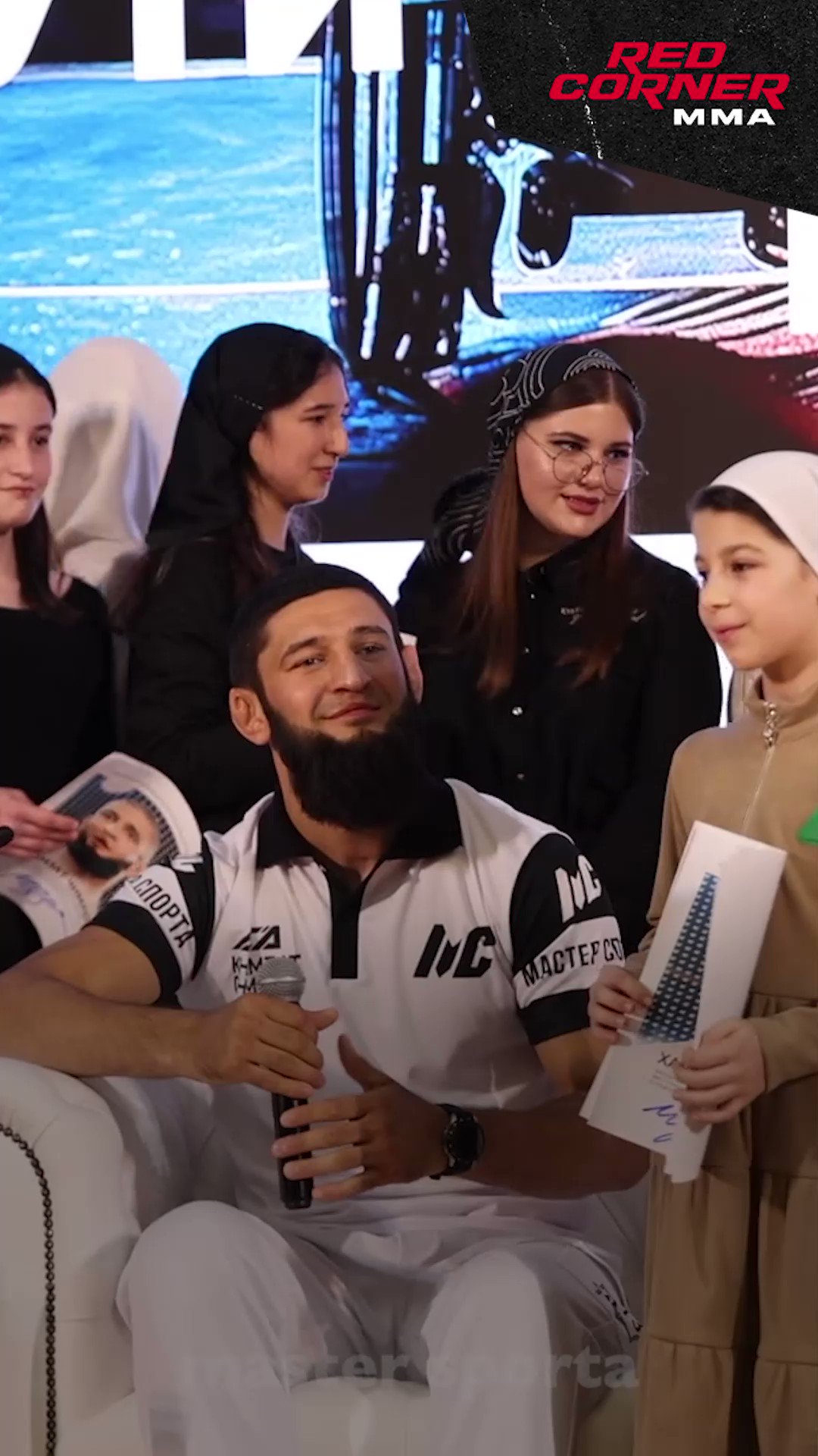 Red Corner MMA on Twitter: "Wolves cry too. The side of Khamzat Chimaev we've never seen before ...