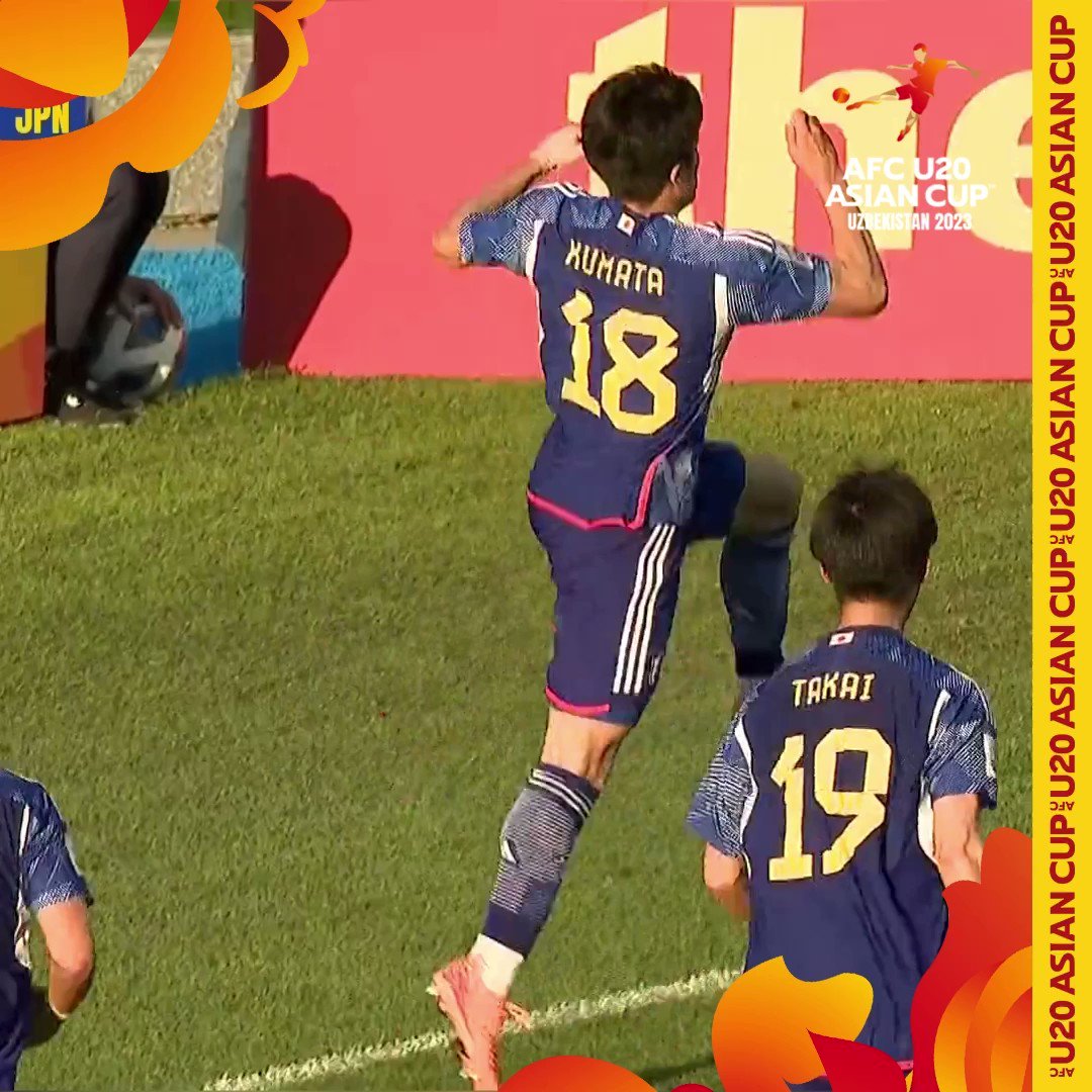 サッカー日本代表 🇯🇵 on Twitter: "土壇場での同点弾⚽ #熊田直紀 今大会5ゴール目🎥 🏆🏆AFC U20 #アジアカップ 2023 準決勝 🇯🇵U-20日本代表 2-2(PK ...
