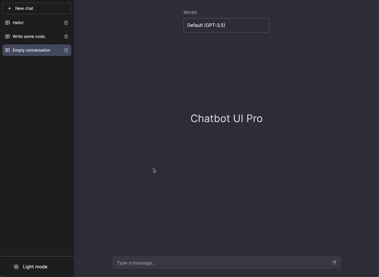 Mckay Wrigley on Twitter: "Meet Chatbot UI Pro. It’s an open source ChatGPT clone that you can ...