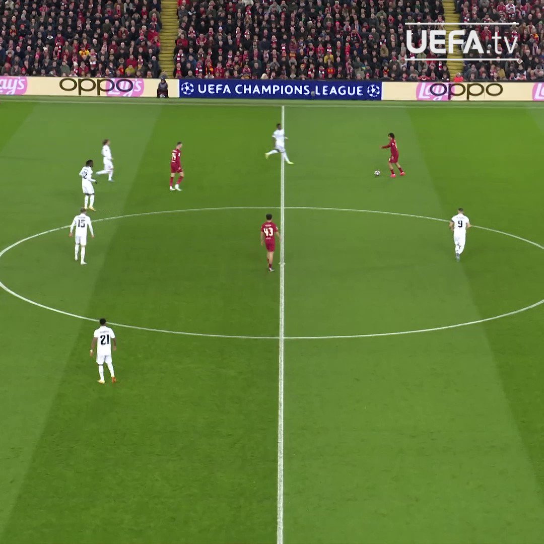 UEFA Champions League on Twitter: "Camavinga 🆚 Liverpool, part 1... @Camavinga || #UCL"