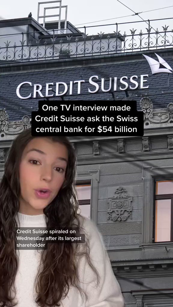 Fortune On Twitter On Wednesday Fear About Credit Suisse Spread