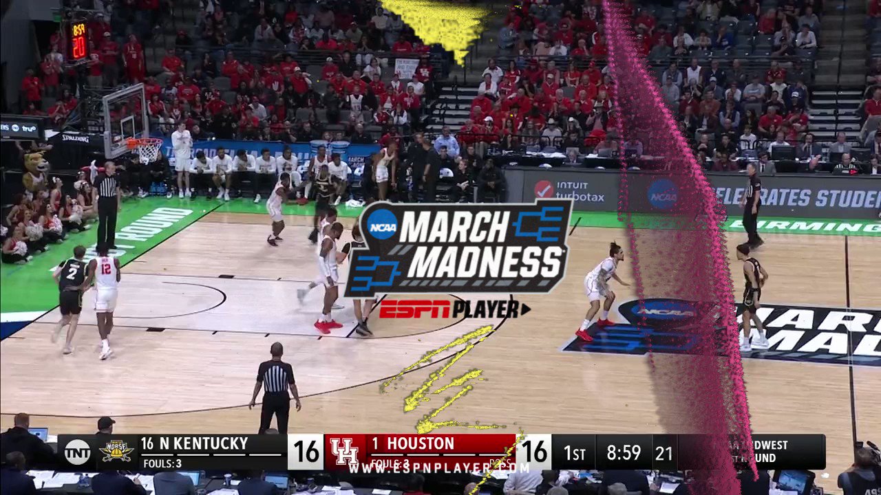 ESPN Player on Twitter: "Take a seat! Watch Xavier Rhodes ankle breaker against Houston 🏀💥 📲 ...