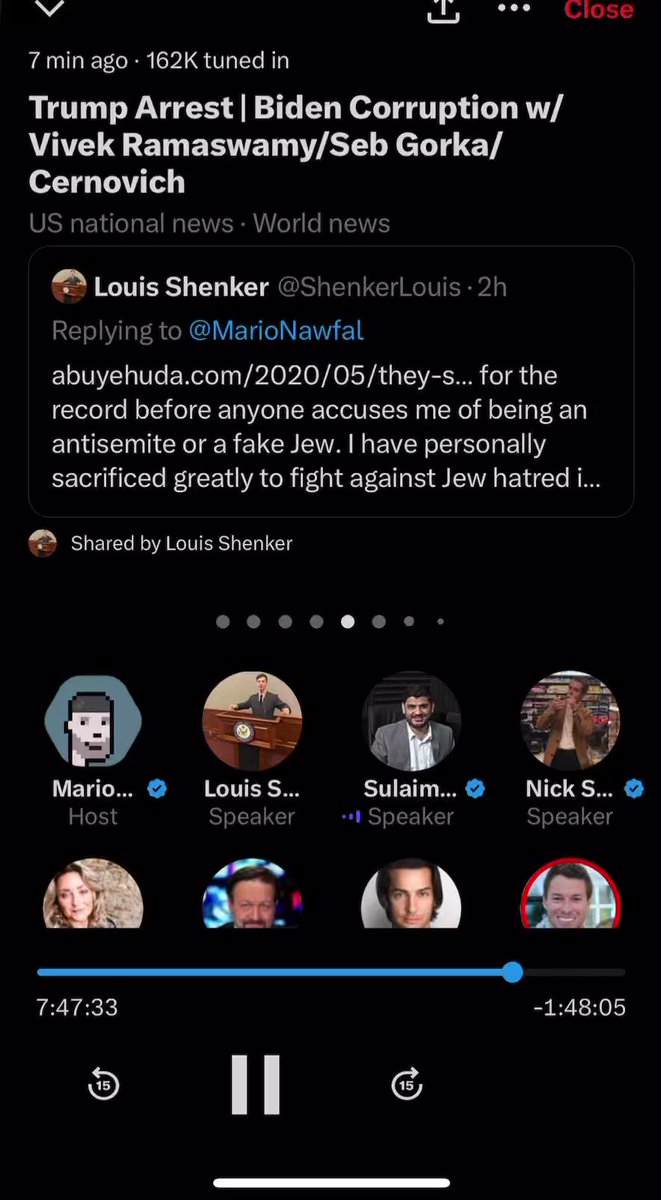 Louis Shenker on Twitter: "Listen to my explanation in @MarioNawfal #TwitterSpace regarding the ...