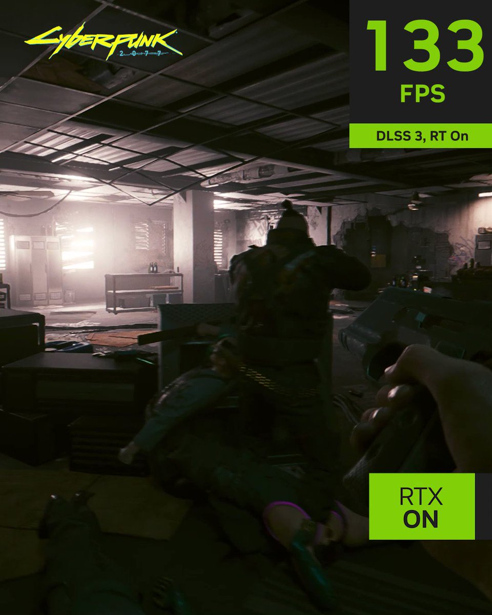 NVIDIA GeForce FR on Twitter: "Des performances multipliées dans #Cyberpunk2077 en 1440p, sur ...