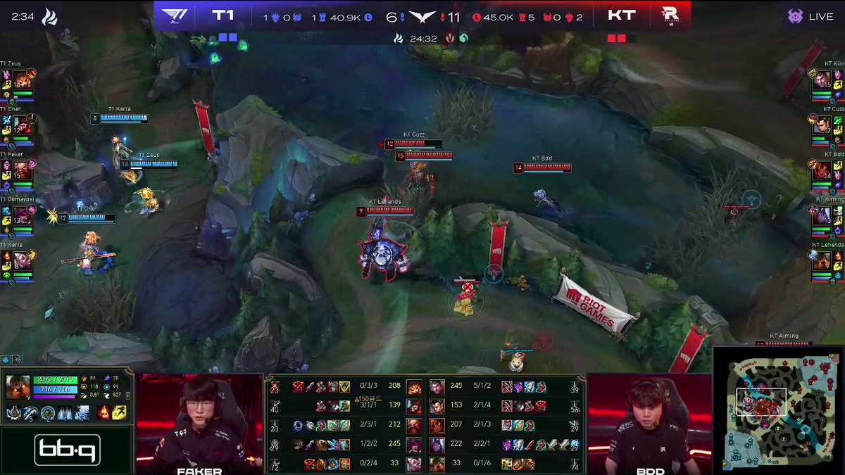 LCK on Twitter: "T1 HAVE FLIPPED THIS GAME 5 ON ITS HEAD! #LCK"