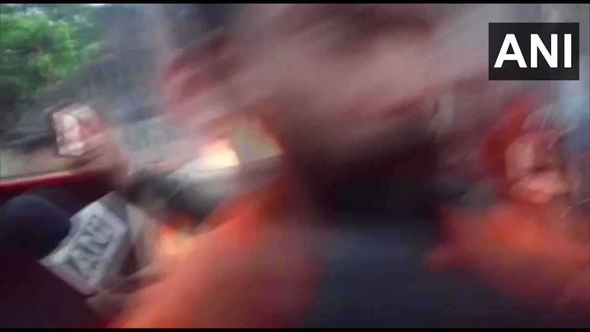ANI on Twitter: "#WATCH | West Bengal: Morning visuals from Howrah where arson occurred ...
