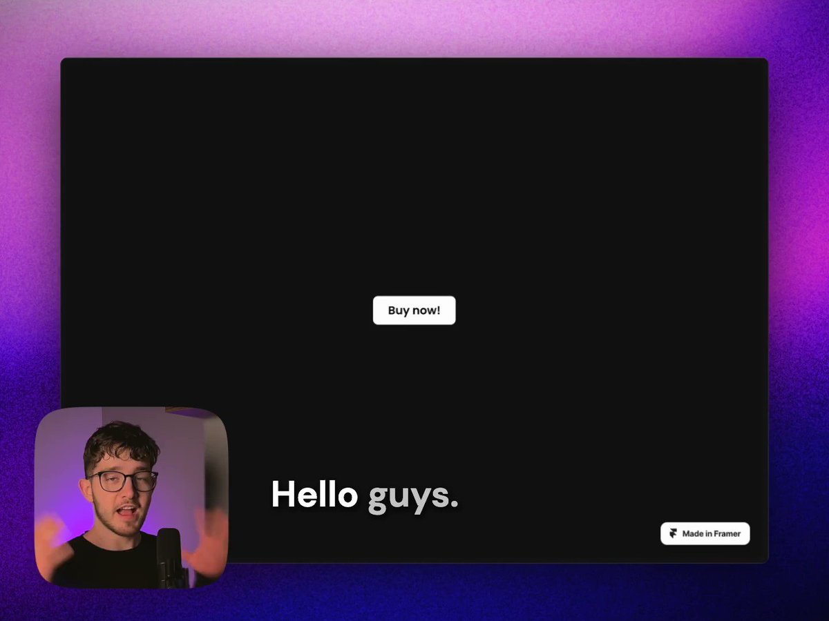 Framer University on Twitter: Framer University on Twitter: