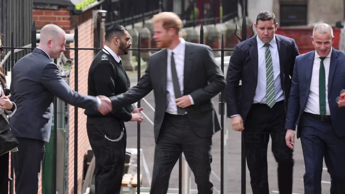 The Daily Record On Twitter Prince Harrys Cut Off Gesture Which