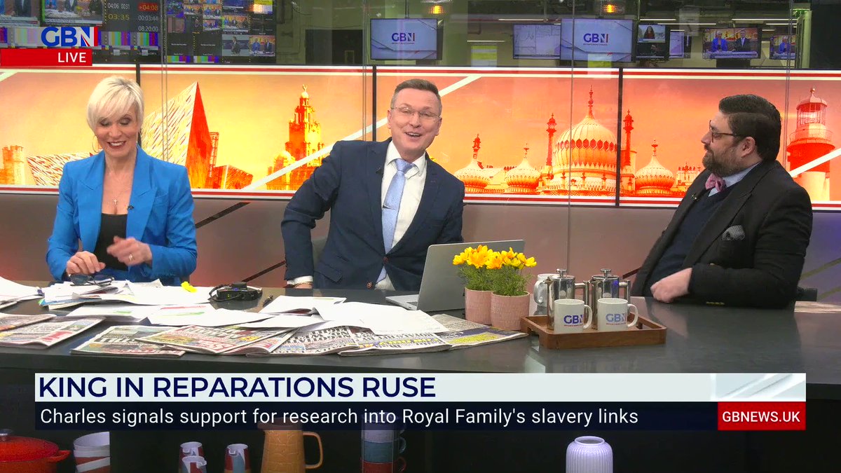 GB News on Twitter: "'Nobody alive today has any responsibility for slavery. The Royal Family of ...