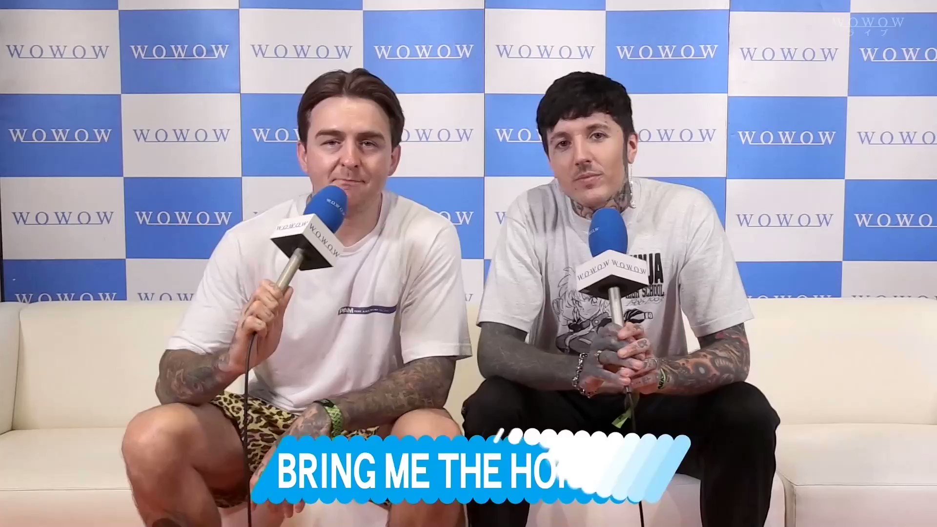 BABYMETAL_Amore on Twitter: "BRING ME THE HORIZON - summer sonic 2019 wowow / 2019.8.17 Thank ...