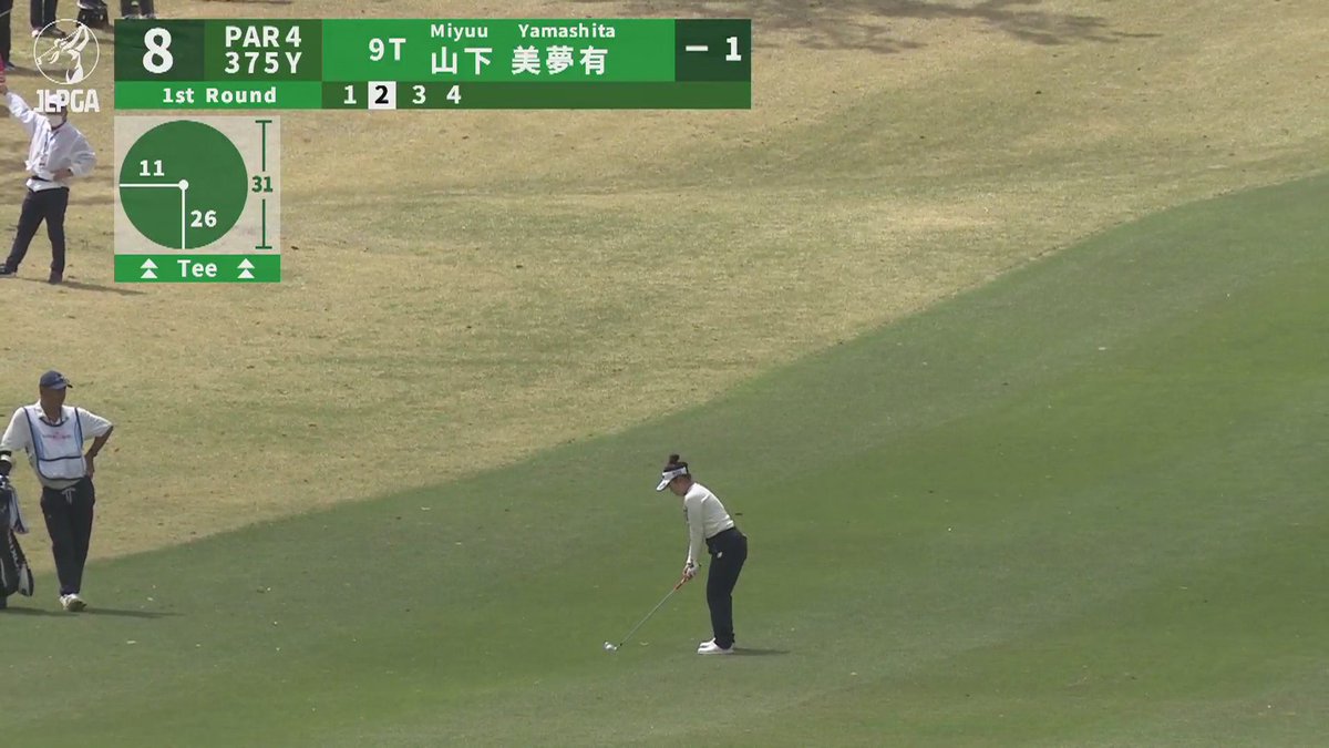 日本女子プロゴルフ協会(JLPGA) on Twitter: "#富士フイルム・スタジオアリス🏆｜#Round1 放送席も思わず…「さすがです😳」 またも #山下美夢有 のスーパーショットが ...