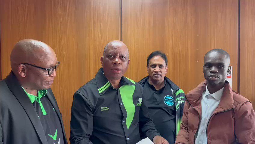 Marcia Barron 🇿🇦💚 on Twitter: "ActionSA President Herman Mashaba and Provincial Chairperson ...