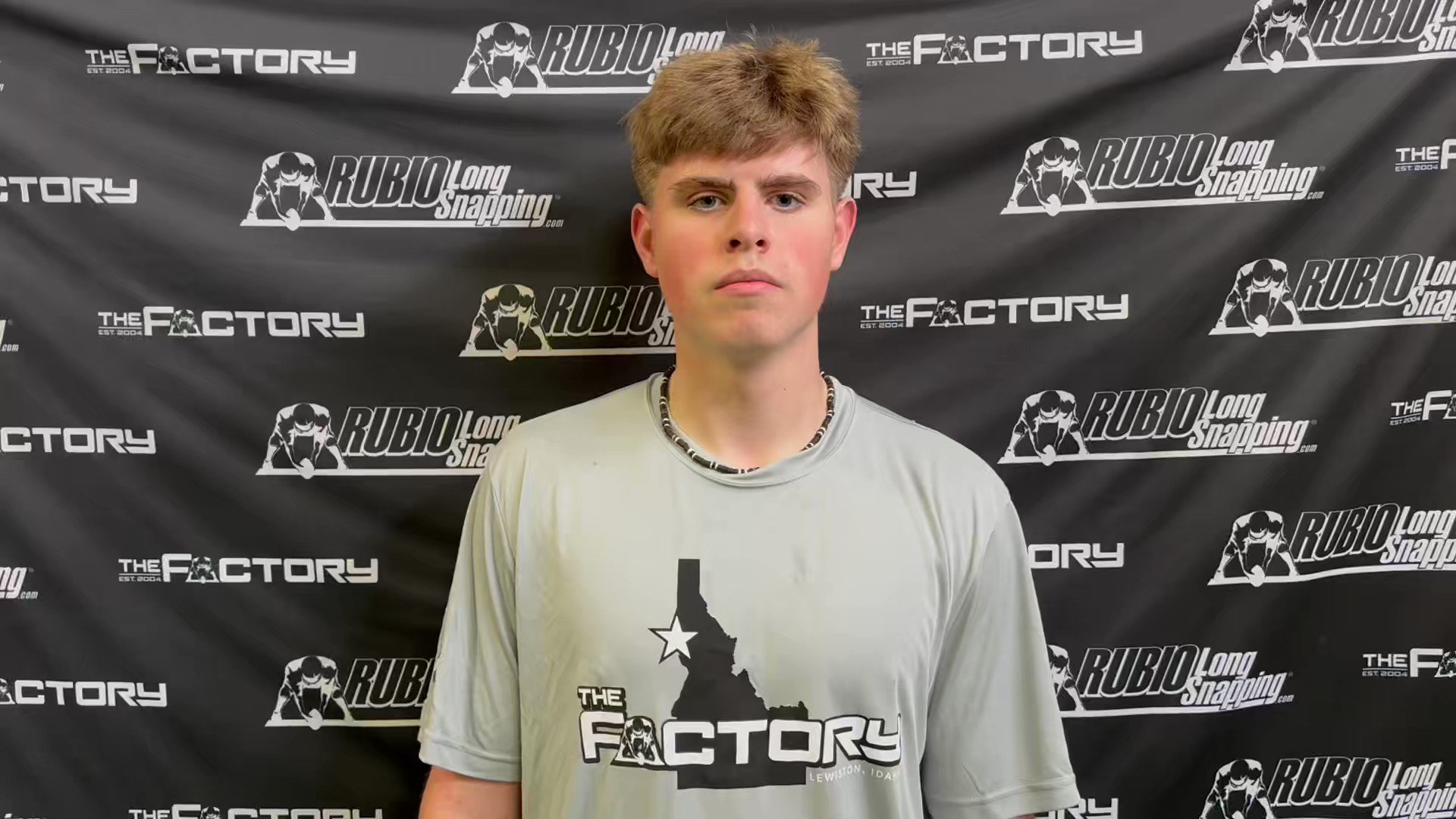 Rubio Long Snapping® on Twitter: "Great working with Briggs Waite (ID, 2024) in Lewiston, ID ...