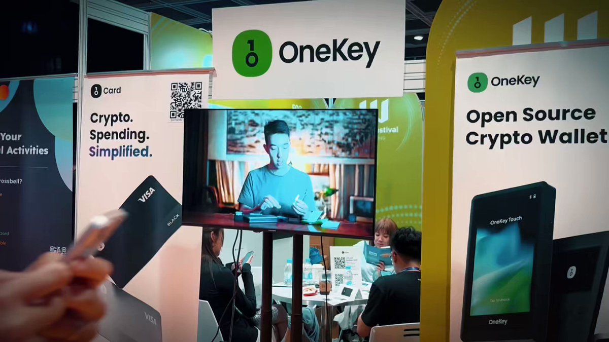 OneKey Open Source Wallet on Twitter: "Yo, we got mad people at our booth on HongKong Web3 ...