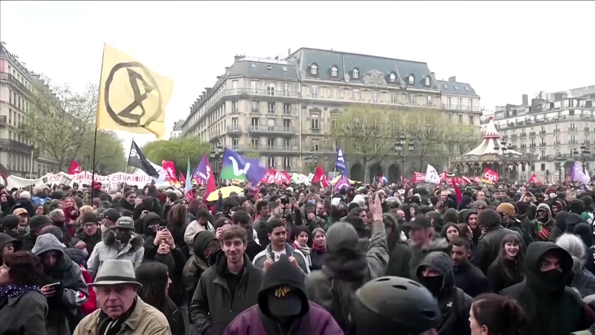 Reuters On Twitter Protests Flared In Paris After France s reuters-on-twitter-protests-flared-in-paris-after-france-s