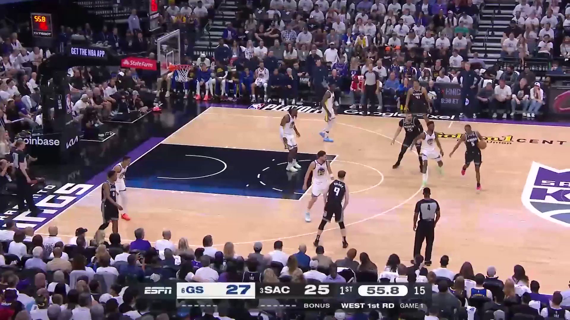 NBA on Twitter: "38 POINTS for De'Aaron Fox... tied for the 2nd-most EVER in a playoff debut ...