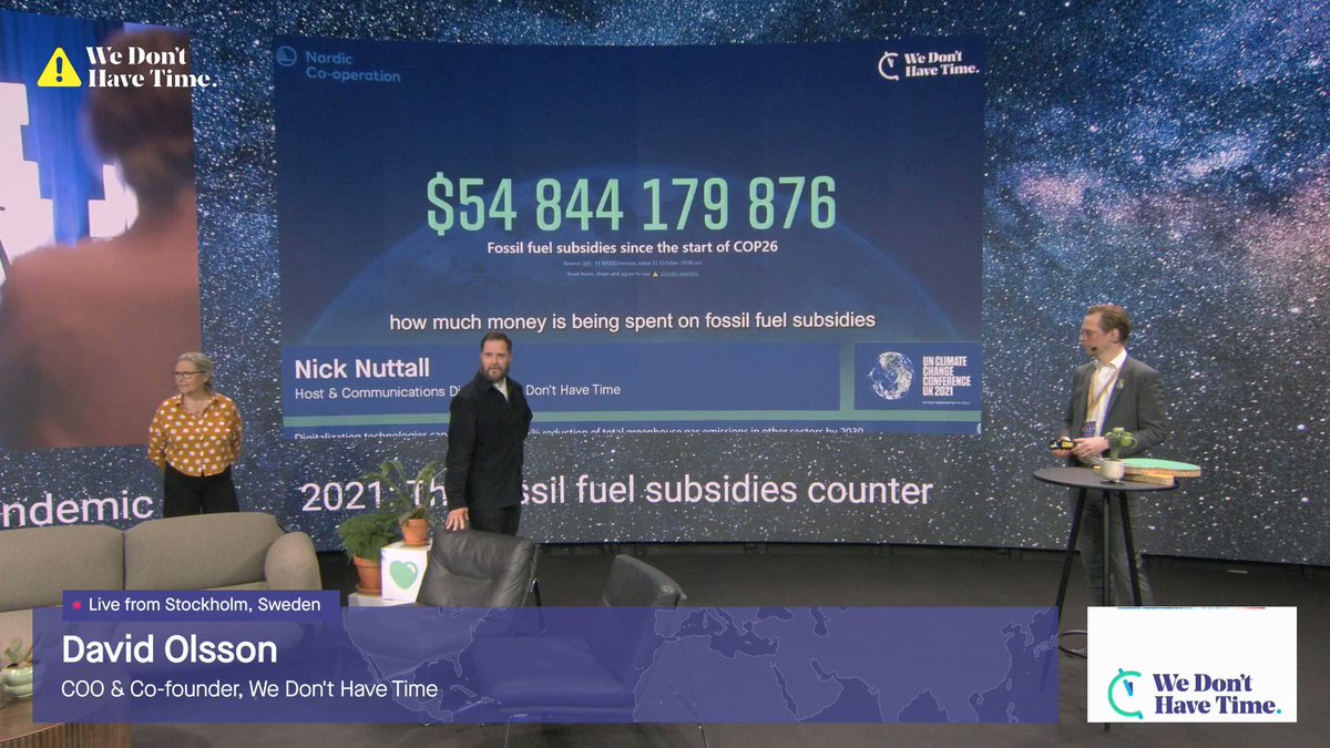 We Don't Have Time on Twitter: ""The world's governments actually subsidize the fossil fuel ...