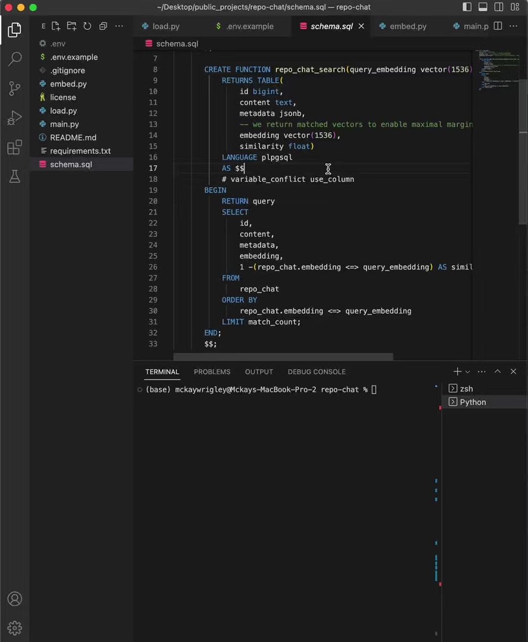 Mckay Wrigley On Twitter Meet Repo Chat It Performs Qanda On Your Code Repos How It Works 