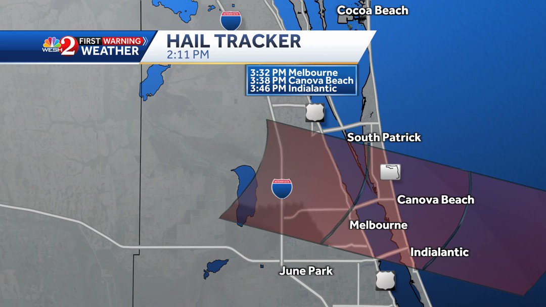 Tony Mainolfi On Twitter Latest On Hail Core As It Moves Ese Across