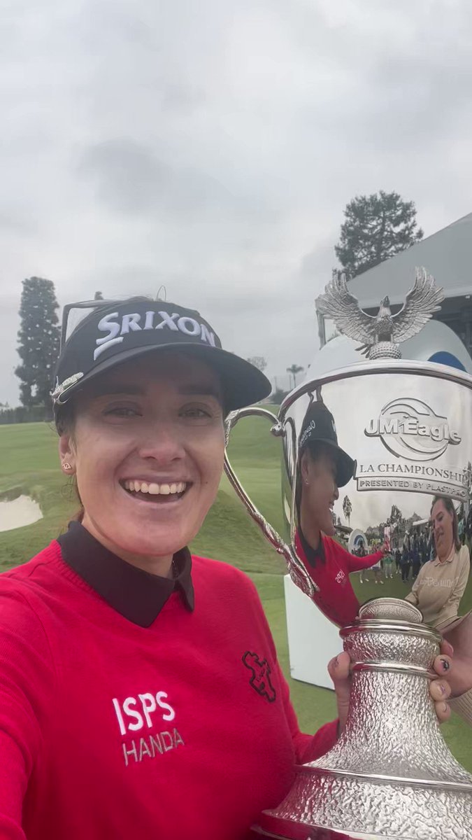 LPGA on Twitter: "That trophy looks good in your hands, Hannah! 🏆 Congratulations on your win ...