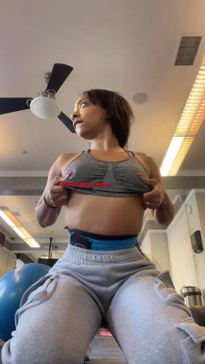 Miss B. Nasty 👑 on Twitter: "RT @TheCaliCaliente: Gym titties 😈 https://onlyfans.com ...