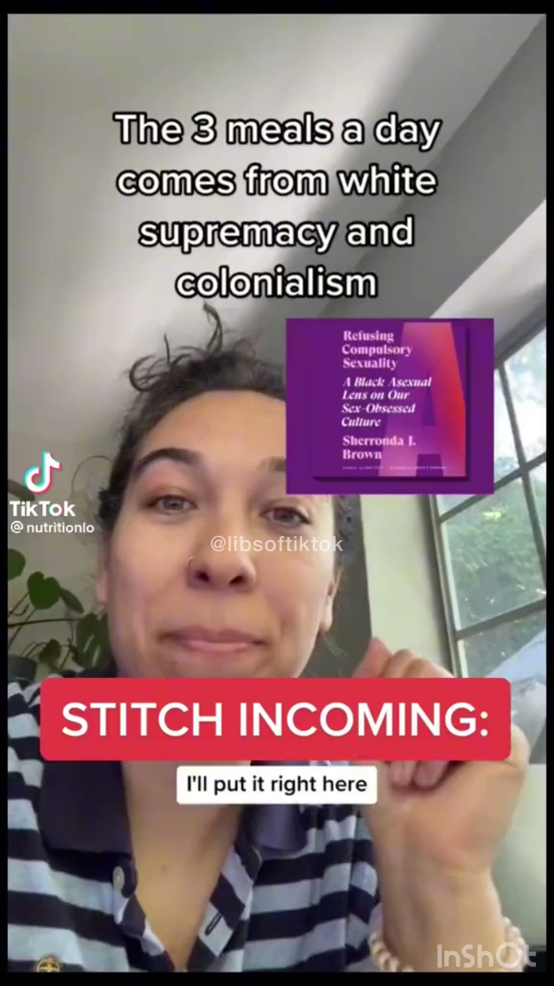 Libs of TikTok on Twitter: "Nutritionist says that dieting and eating 3 meals a day is based in ...