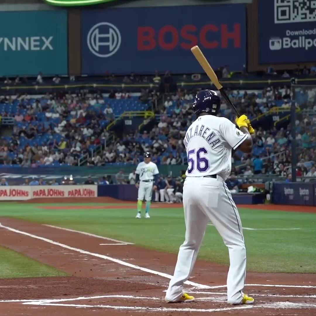 MLB on Twitter: "Randy Arozarena gives the people what they want. 😤"