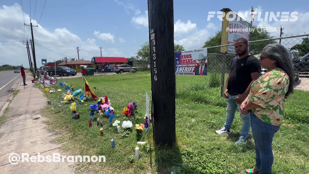 Rebecca Brannon On Twitter A Large Memorial Has Been Set Up On Minnesota Ave In Brownsville