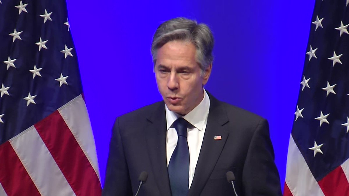 Department Of State On Twitter Secblinken Were Working To Sustain