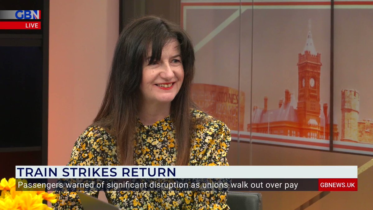 GB News on Twitter: "'The whole of the rail network has come to a screeching halt, it's really ...