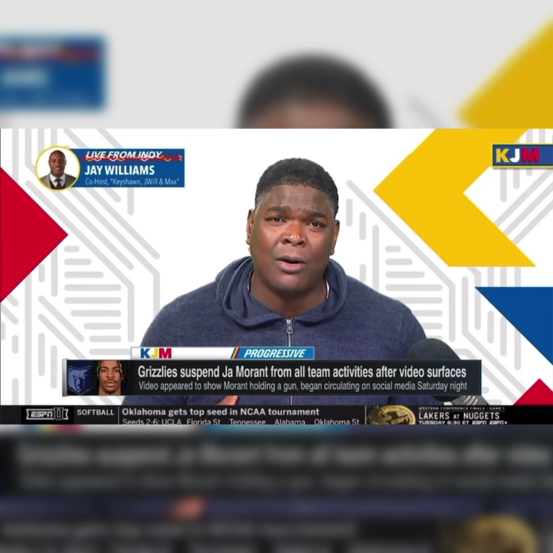 No Jumper on Twitter: "Keyshawn Johnson & Shannon Sharpe react to Bricc Baby calling out Ja Morant"