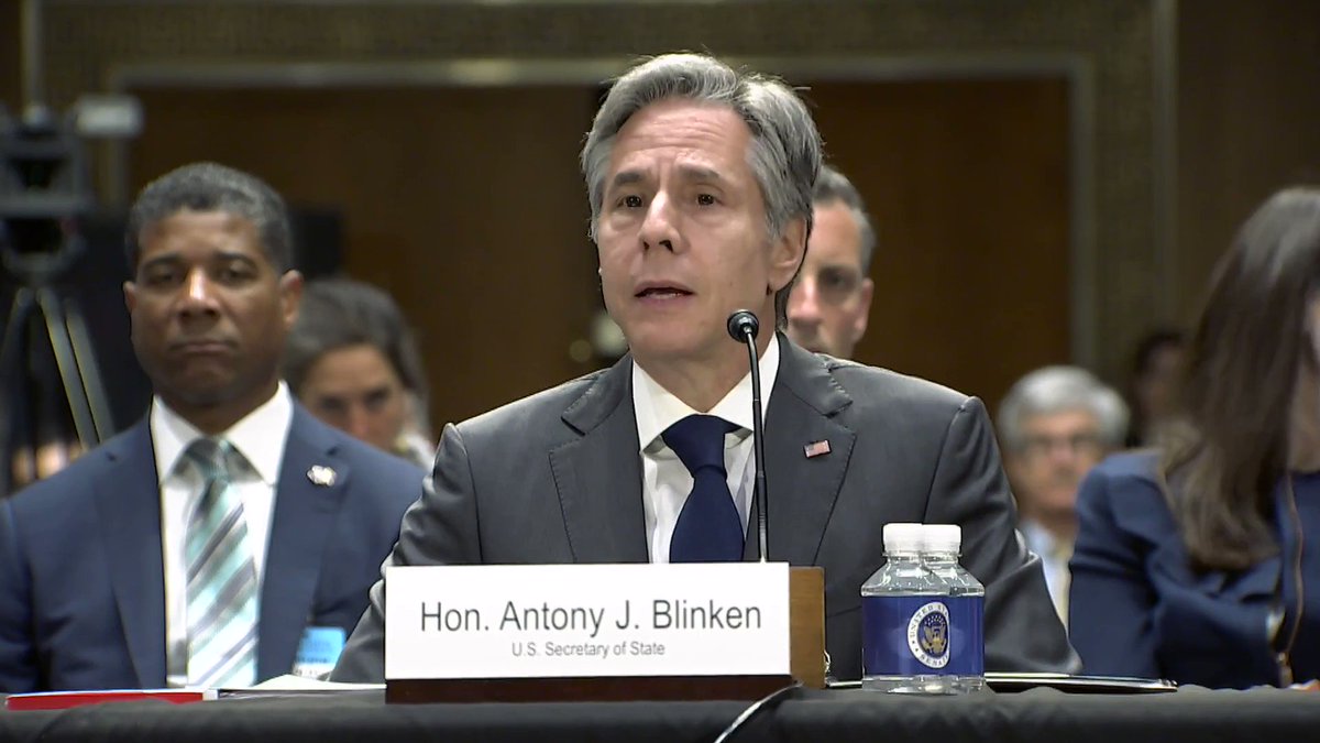 Department Of State On Twitter Secblinken On Capitol Hill The