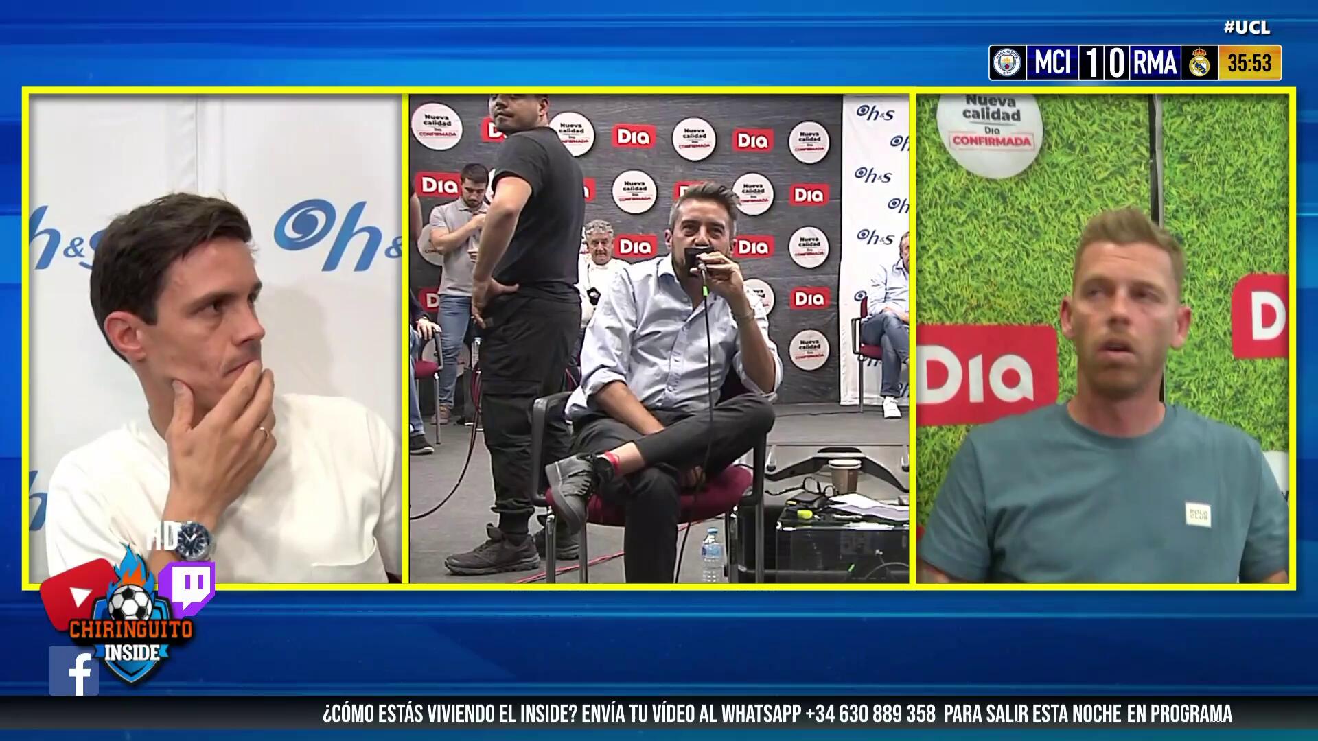 El Chiringuito TV on Twitter: "😞 @EduAguirre7, al borde de las lágrimas. 💥Bernardo Silva hace el ...