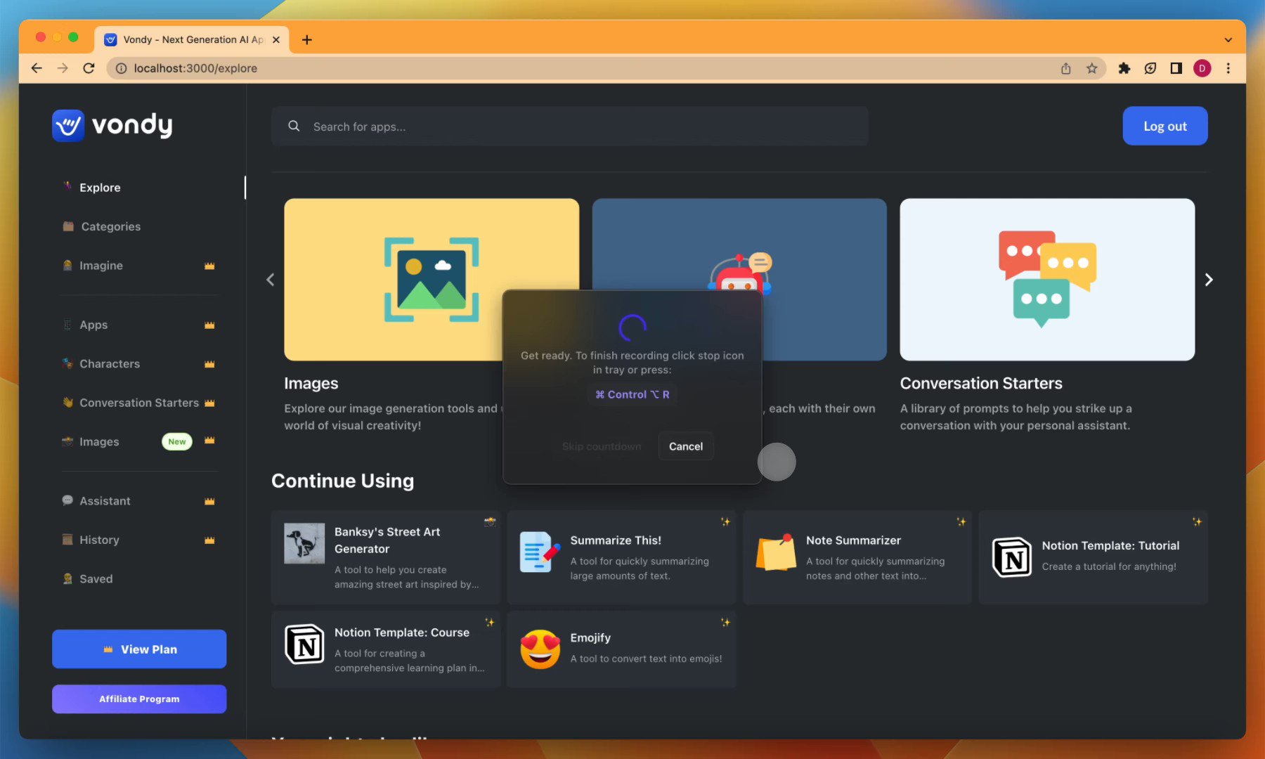 NoCodeDevs on Twitter: "I just got access to Vondy's API, and it's absolutely insane 🤯 Build no ...