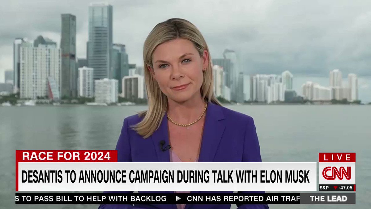 The Lead CNN on Twitter: "CNN's @jeffzeleny explains how Gov. Ron DeSantis’ 2024 announcement on ...
