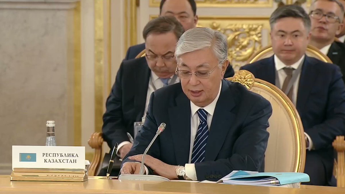 Sentletse π·πΊπΏπ¦ On Twitter Kazakhstan President Kassym Jomart Tokayev