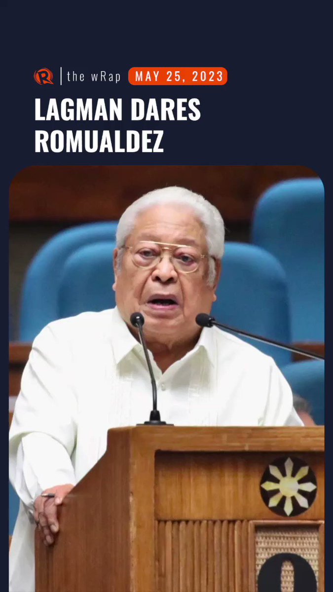 Rappler on Twitter: "Liberal Party president and Albay Representative Edcel Lagman challenges ...