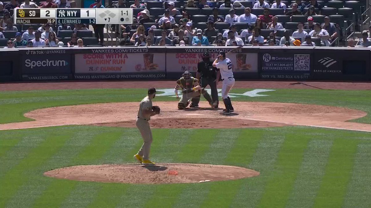 MLB on Twitter: "DJ is taking requests and sends a ball out to right field."