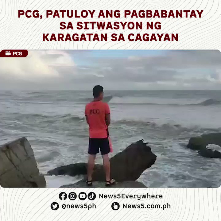 Philippine Coast Guard on Twitter: "RT @News5PH: Nagsimula nang humampas ang mga tila galit na ...