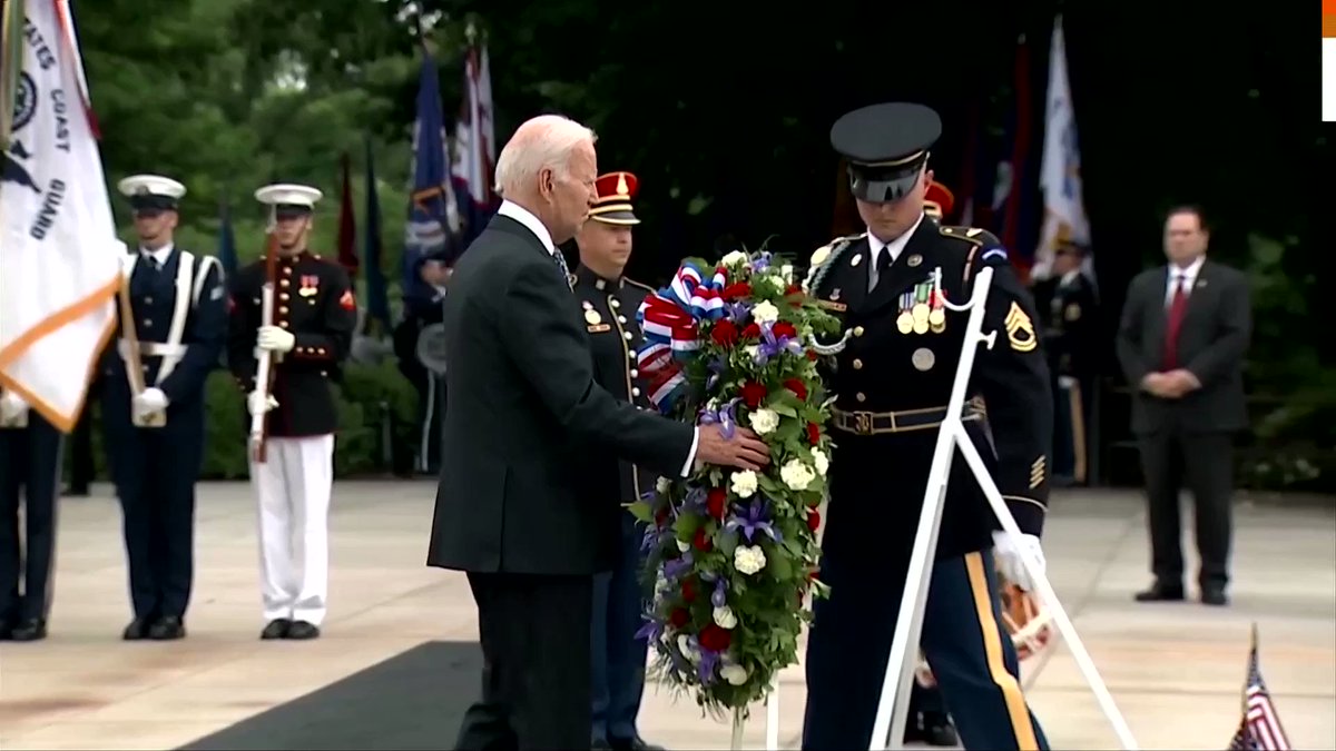 Reuters On Twitter President Joe Biden Honors The Lives Of Fallen