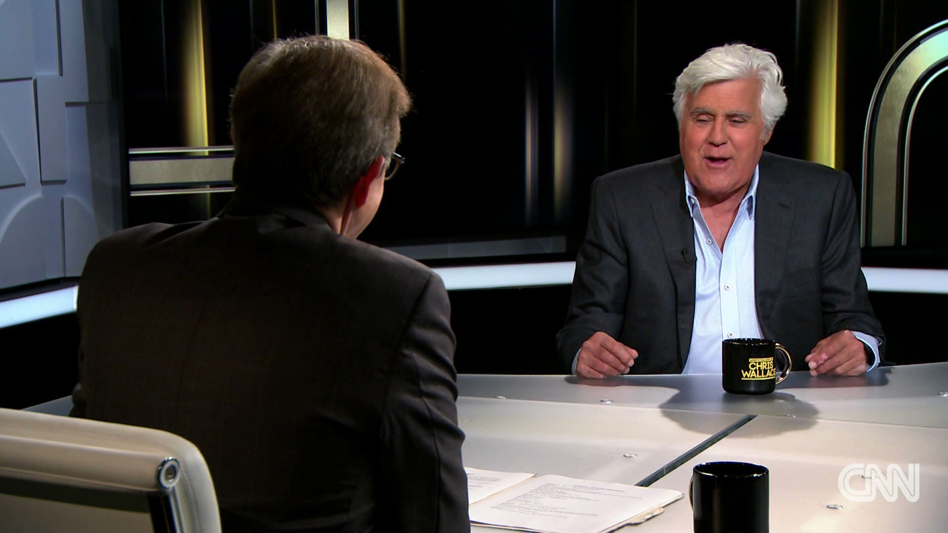 Cnn International On Twitter Jay Leno Shows His New Ear After A