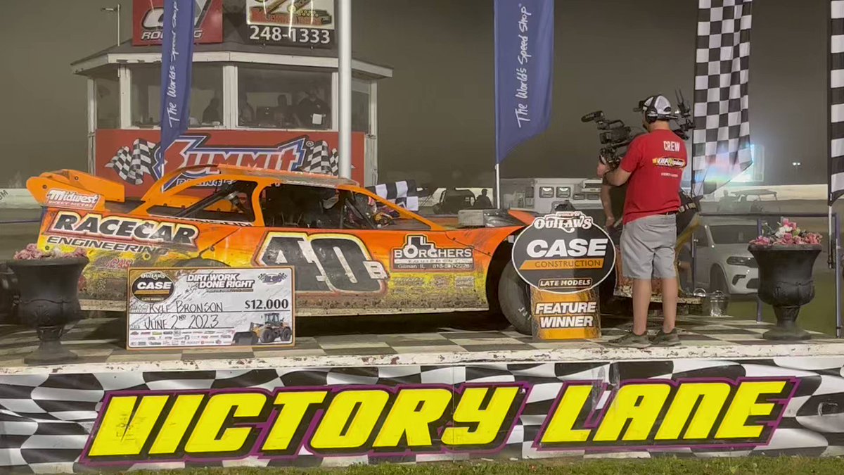 World Of Outlaws Late Models On Twitter Kbm40b Wins A Wild Feature
