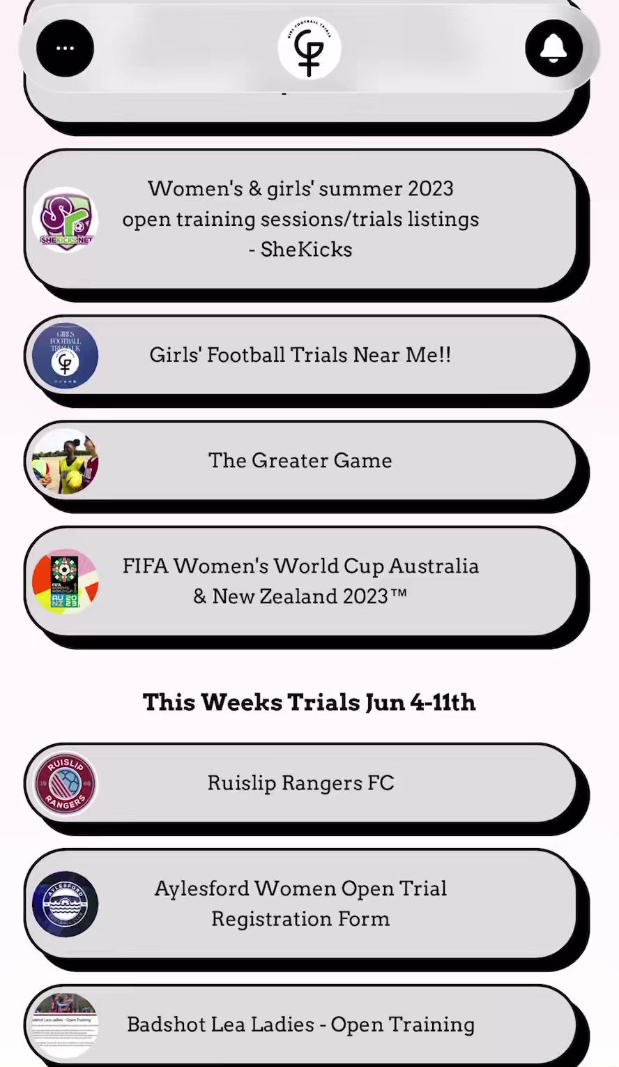 Girls Football Trials UK (@trials_uk) / Twitter