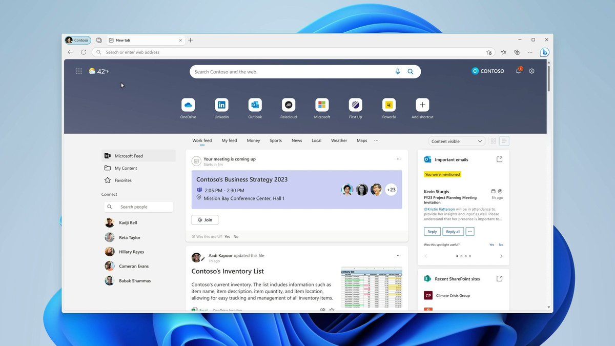 Microsoft Edge Dev on Twitter: "Well, that was fast. Microsoft Edge Workspaces is out of preview ...