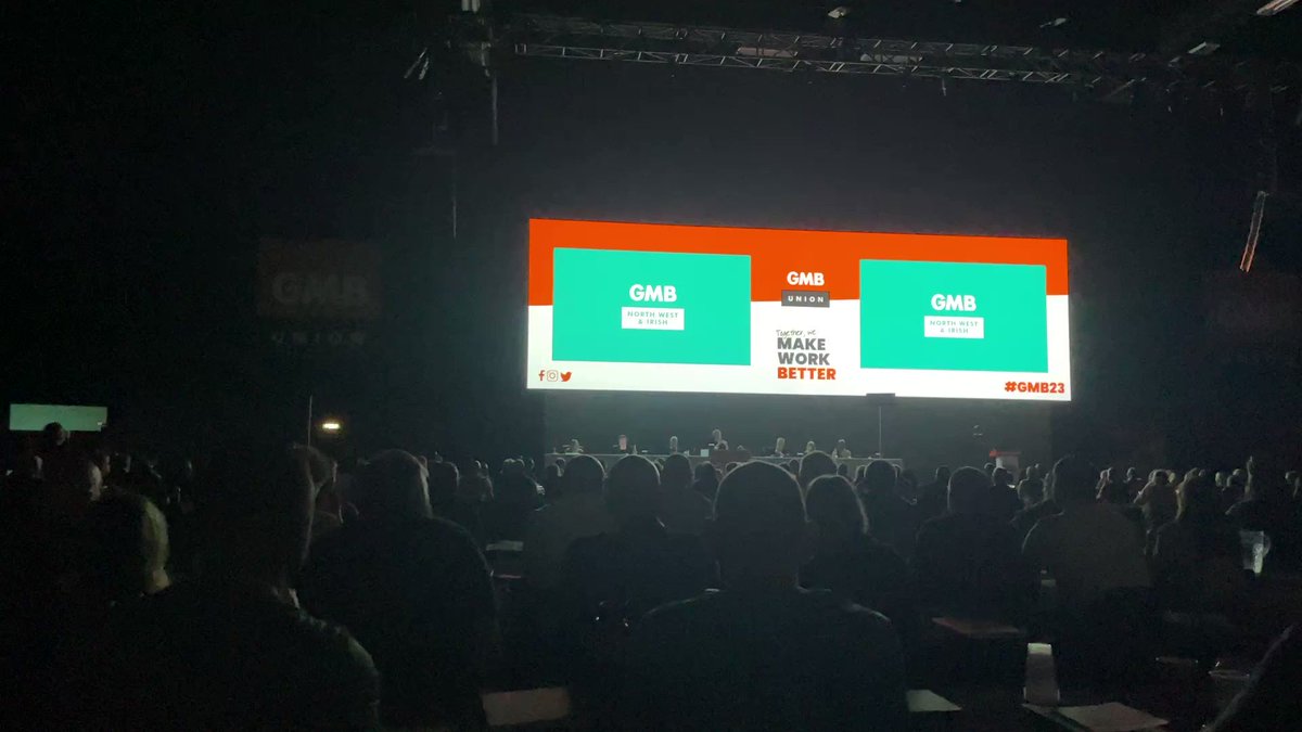 GMB Union North West & Irish on Twitter: "Day 3 of #Congress underway with our regional video ...