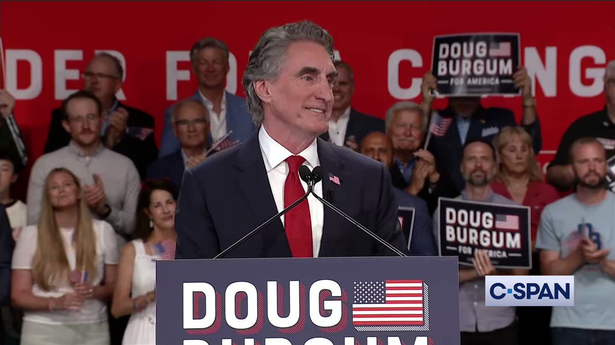 CSPAN On Twitter Gov DougBurgum Presidential Campaign Announcement cspan-on-twitter-gov-dougburgum-presidential-campaign-announcement