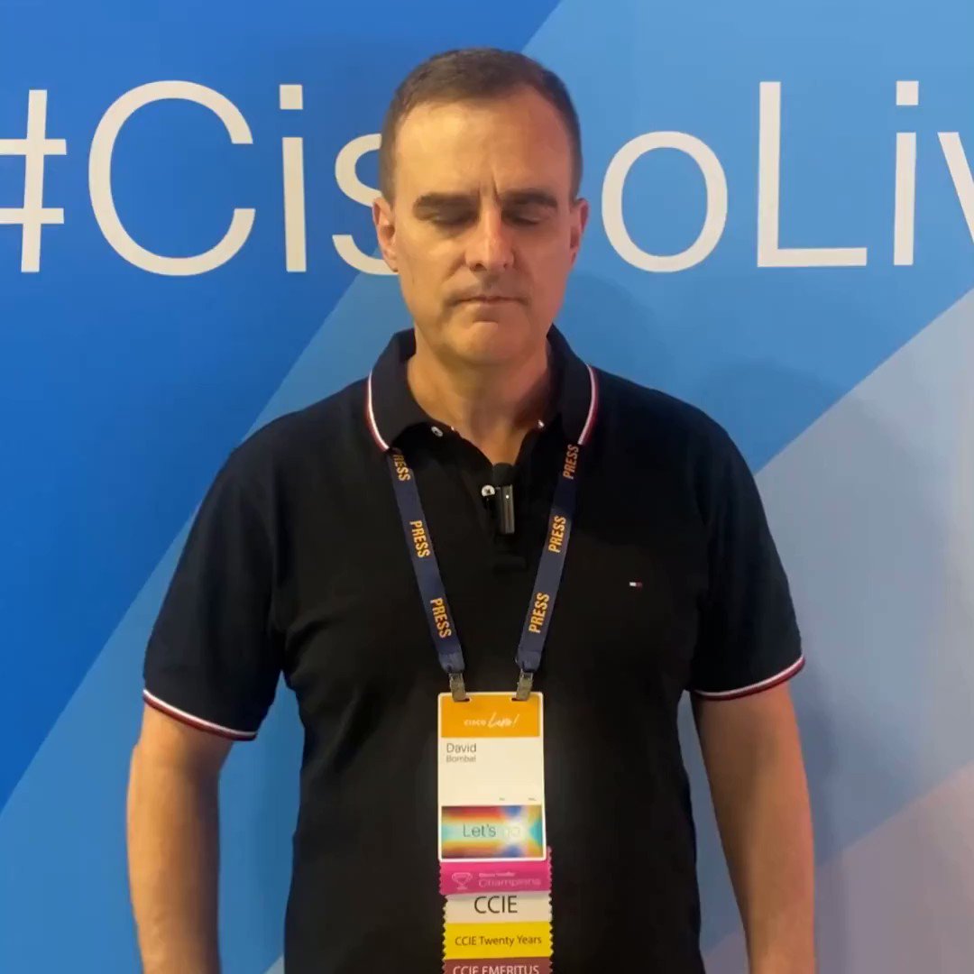 David Bombal on Twitter: "RT @CiscoUKI: Look how excited networking expert @davidbombal gets at ...