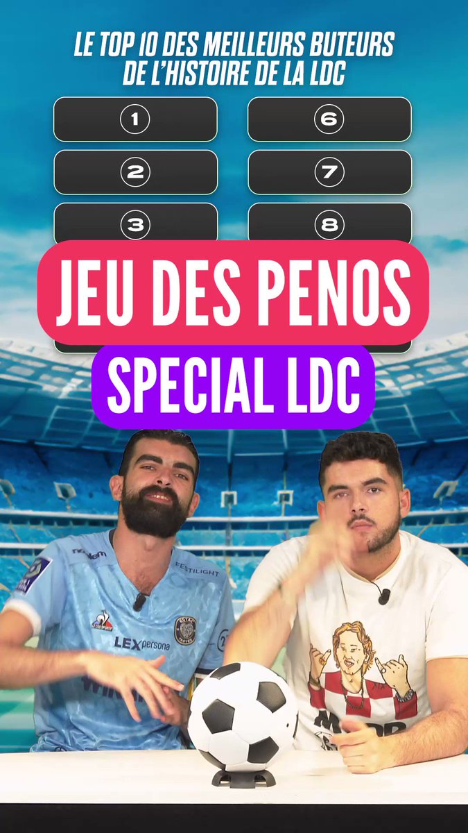 L'Incroyable Histoire du Football on Twitter: "Le Jeu des Pénos spécial LDC Qui de @mikael ...